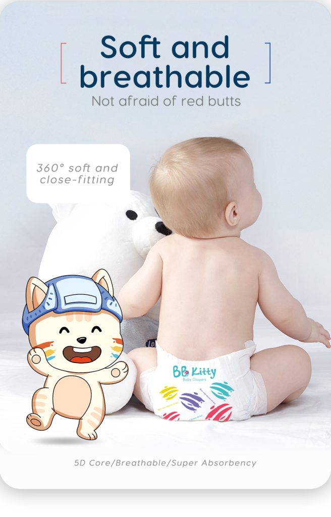 BB Kitty Baby Diaper JUNIOR